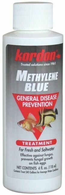Kordon Methylene Blue 4oz General Disease Protection for Fish for sale ...