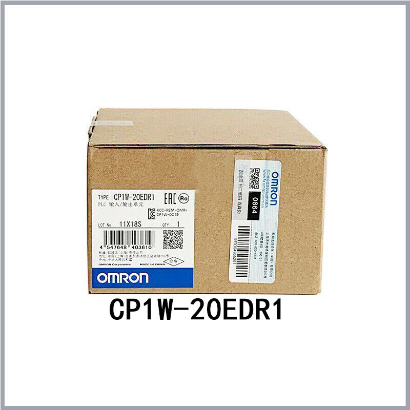 Omron 1 PIECE NEW SEALED ORIGINAL CP1W-20EDR1 CP1W20EDR1 In Box PLC ...