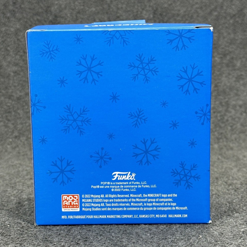 Funko POP Hallmark Minecraft Steve Golden Armor Christmas Tree Ornament ...