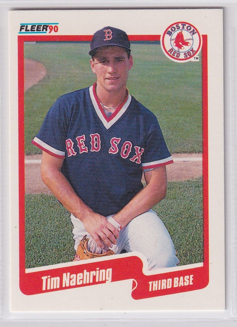 Tim Naehring 1990 Fleer Update Rookie #U-73 Red Sox (109) | eBay