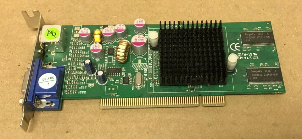 Jaton NVIDIA GeForce MX4000 64MB PCI Graphics Card- Video-208PCI-64Twin ...