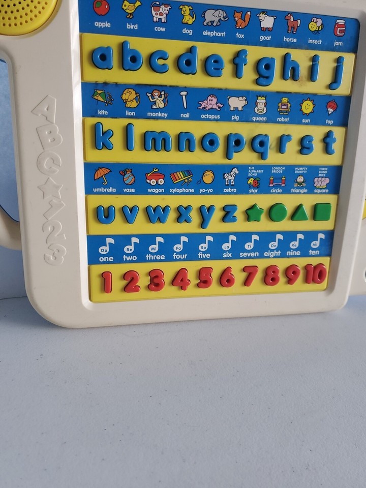 Vintage 90s Vtech Talking Little Smart Alphabet Desk Learning Toy PARTS ...