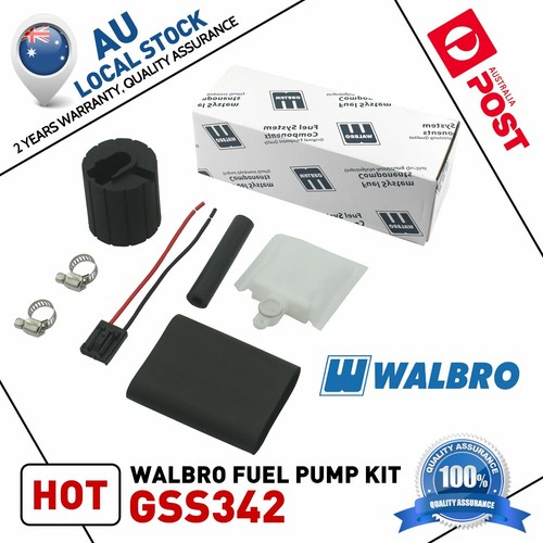 GENUINE WALBRO GSS342 255 LPH IN TANK HIGH PRESSURE FUEL PUMP UNIVERSAL ...