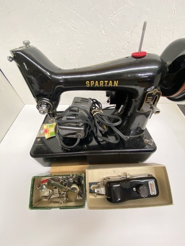 SINGER -GREAT BRITAIN-192K SPARTAN FEATHERWEIGHT SEWING MCH/W PARTS ...