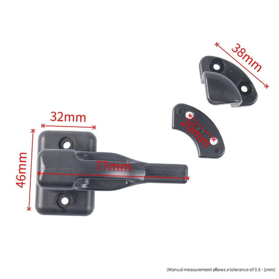 Stay Fastener Swivel for Trailer Rv Caravan Stable Door Retainer Catch ...