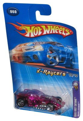 Hot Wheels 2005 First Editions X-Raycers 10/10 (2004) Purple Burl-Esque ...