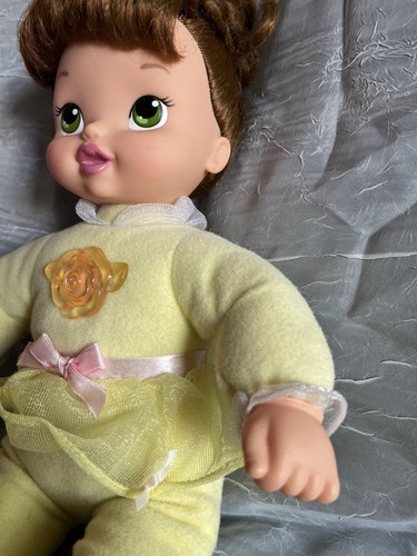 Disney 2006 Playmates My Baby Princess Hug'n Glow Belle Soft Body ...