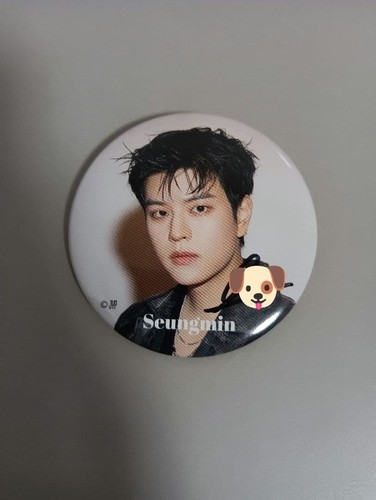 Straykids Museum Can Badge Autograph Seungmin | eBay