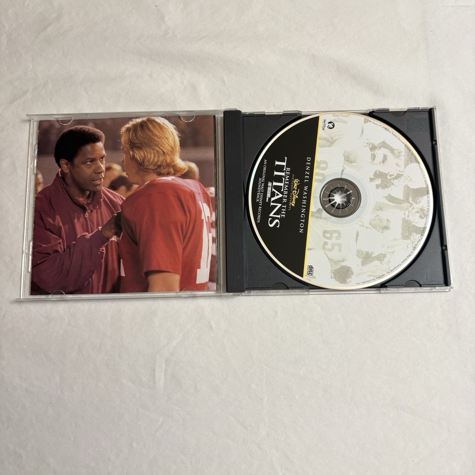 Remember The Titans CD Movie Soundtrack Album Walt Disney Records Sep ...