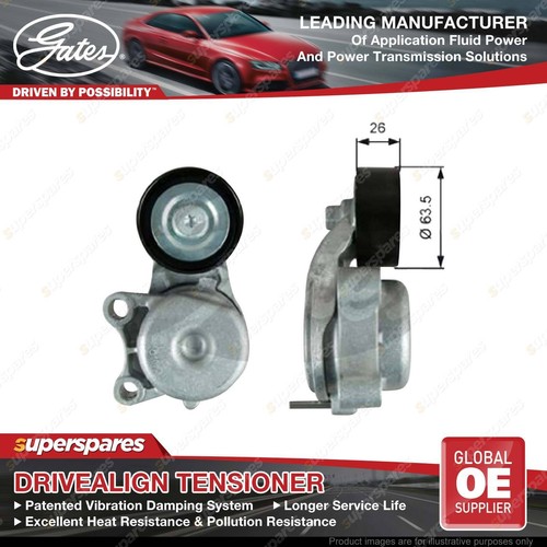 Gates DriveAlign Alternator Belt Tensioner for Jeep Grand Cherokee WK ...
