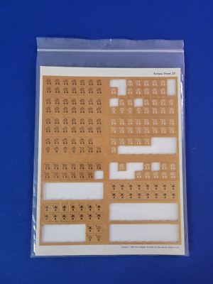 Europa Counter Sheet 37 - GDW/GRD Europa | eBay