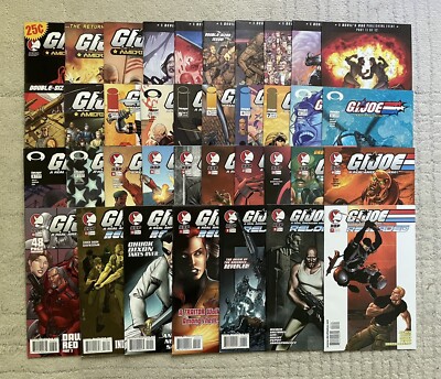G.I. Joe Comic Lot - Reloaded - Image - DDP- 40 Total Books - Free ...