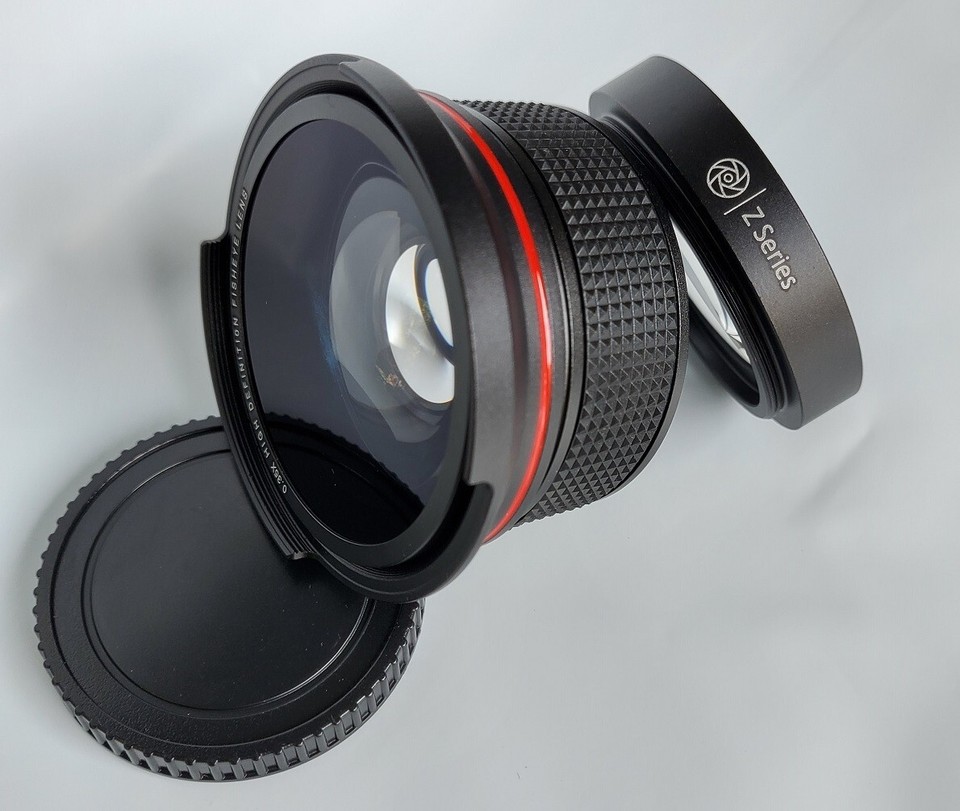 Pro Hi Def 0.35x Fisheye Lens For Sony FDR-AX40 FDR-AX53 | eBay