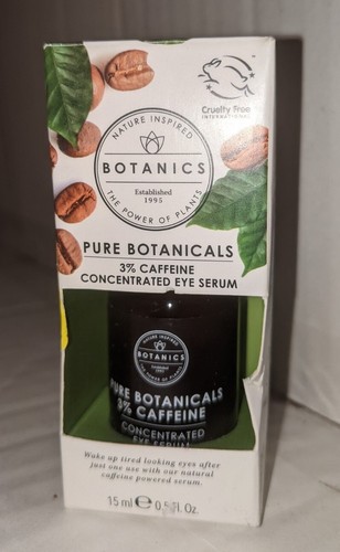 Botanics Pure Botanicals 3 Caffeine Concentrated Eye Serum - 0.5 fl oz ...