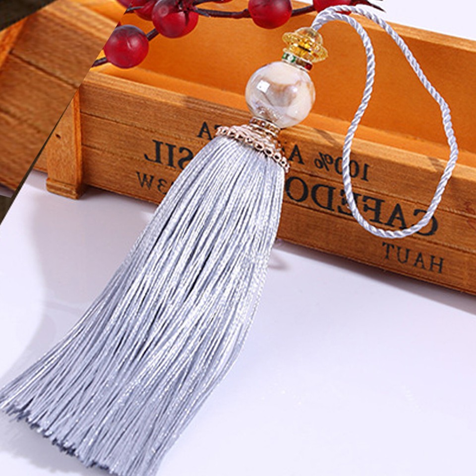 Large Decorative Key Tassel / Cushion Tassel with Acrylic Beaded size ...