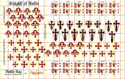 The Knights of Ibelin . Official Fireforge Decals with Battle Damage ...