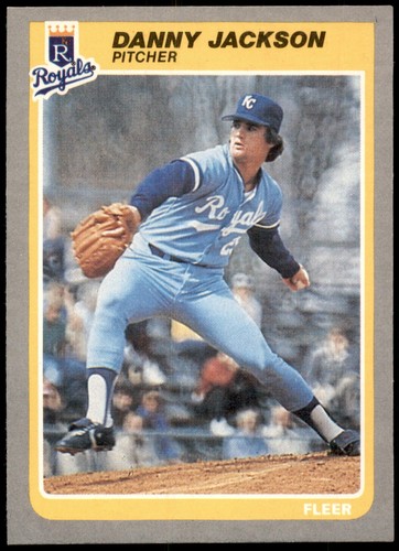 Danny Jackson #205 1985 Fleer | eBay