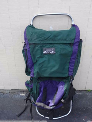 Jansport Vintage Aluminum External Frame Hiking Backpack | eBay