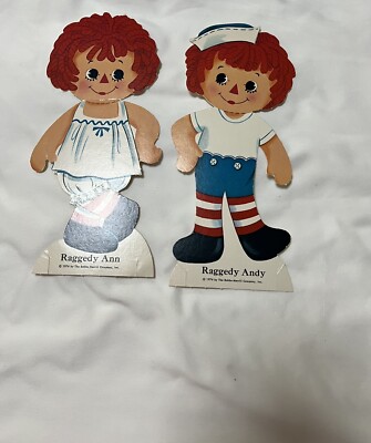 Raggedy Ann & Andy Paper Doll Set | eBay