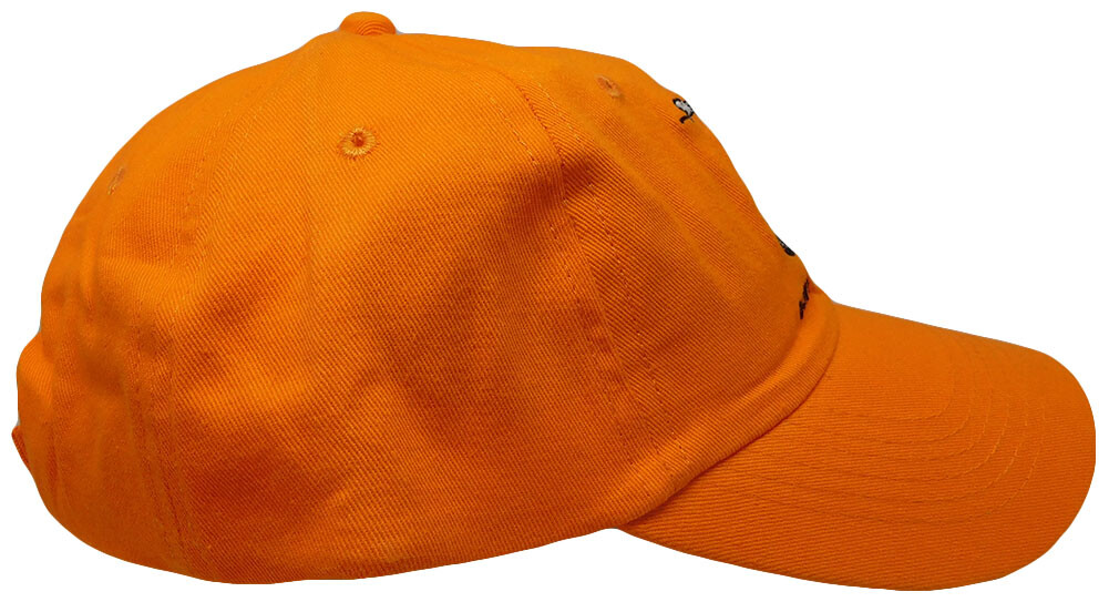 Gadsden DTOM White Snake Orange Washed Cotton Adjustable Embroidered ...