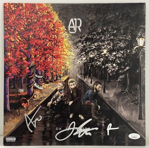 AJR Signed Autographed Vinyl Album All 3 Members JSA Bang! Ryan Adam ...