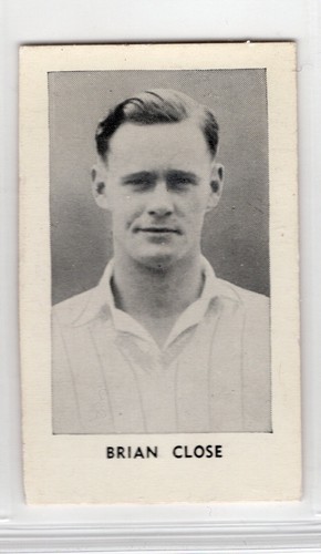 Cricket Card Thompsons. Brian Close Yorkshire | eBay Australia