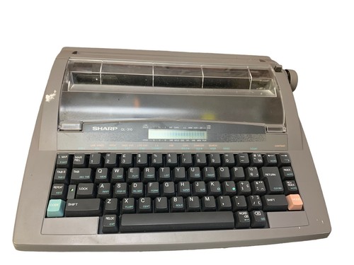 Sharp QL-310 - Rare Vintage Electronic Portable Typewriter Untested ...