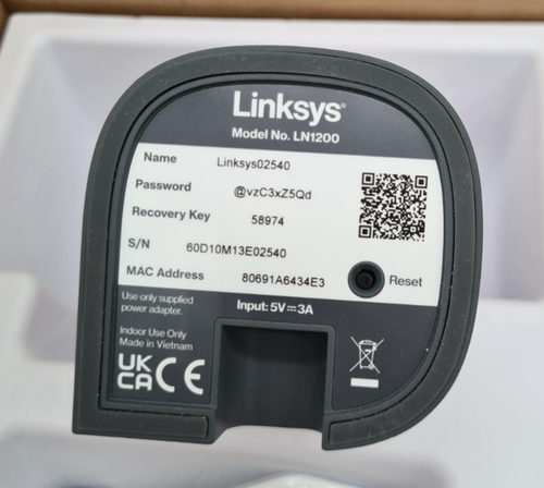 Linksys Velop Micro 6 Dual Band Mesh WiFi System 465 sqm Coverage & 150 ...