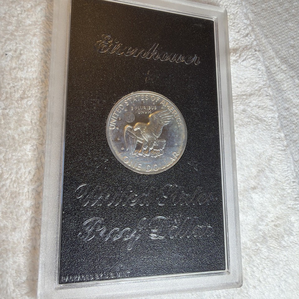 1971 S 40% Silver Eisenhower Dollar Proof | eBay