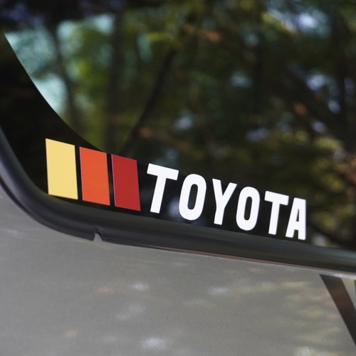 Retro TRD Stripes Vinyl Decal Sticker for Toyota | eBay