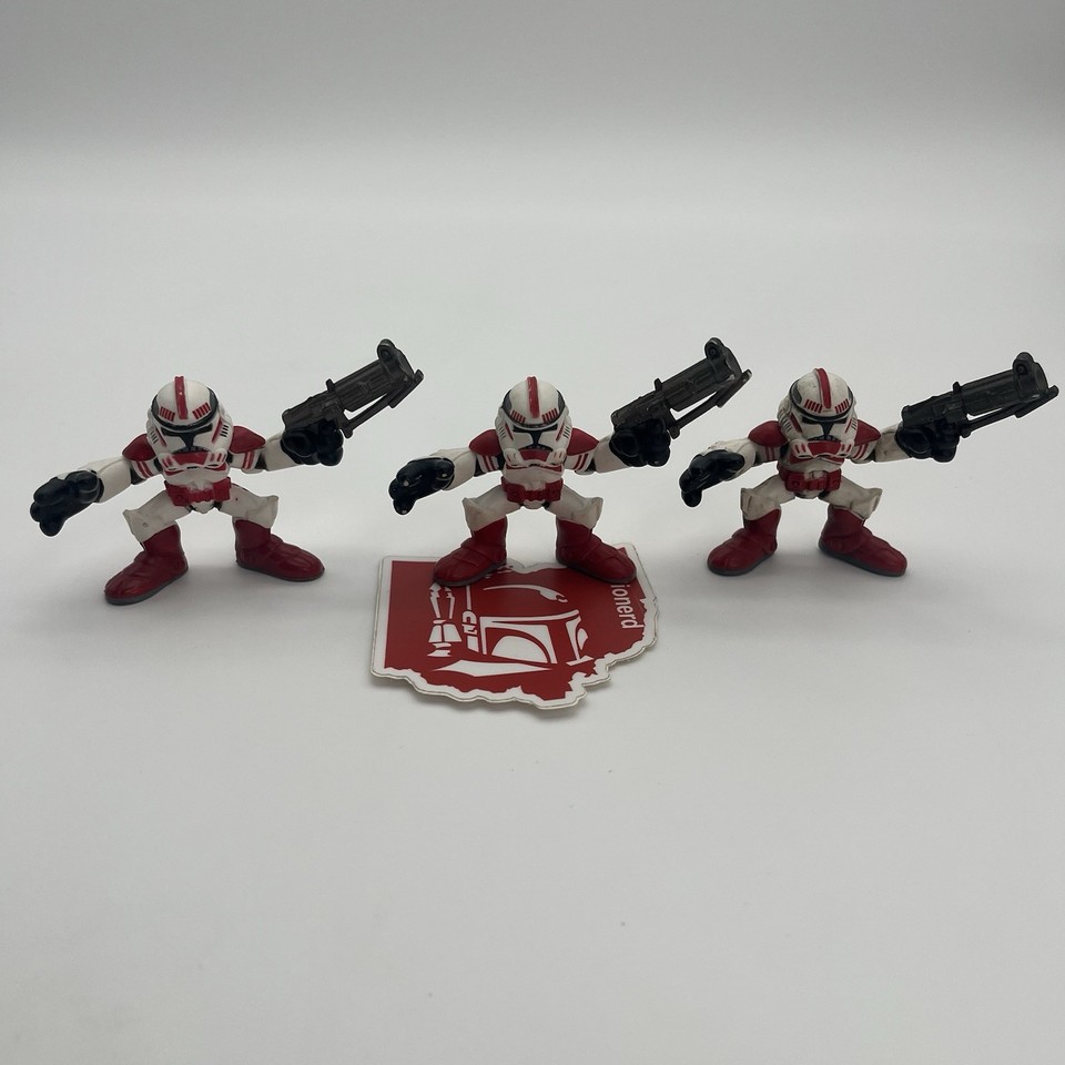 Star Wars Galactic Heroes Emperor Palpatine Shock Troopers Commander ...