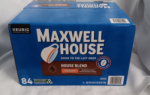 Maxwell House House Blend Medium Roast K Cup Coffee Pods 84 ct Box | eBay