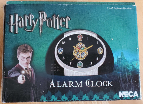 Harry Potter Alarm Clock Neca Warner Brothers Hogwarts House Crests ...