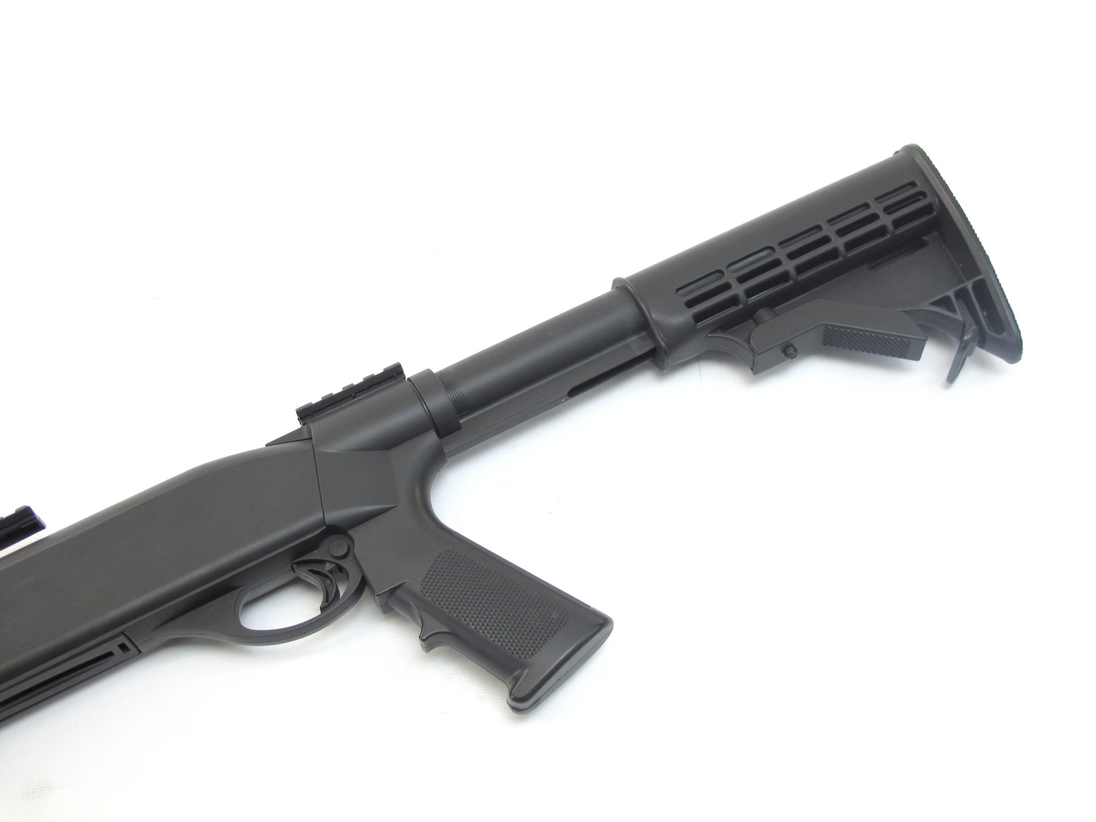 BBTac Airsoft Shotgun Pump Action Gun Spring Loaded M180-C2 Tactical ...