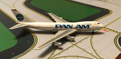 1:400 Pan Am Models Pan Am Boeing 747-212BSCD N726PA Ultra Rare Only ...