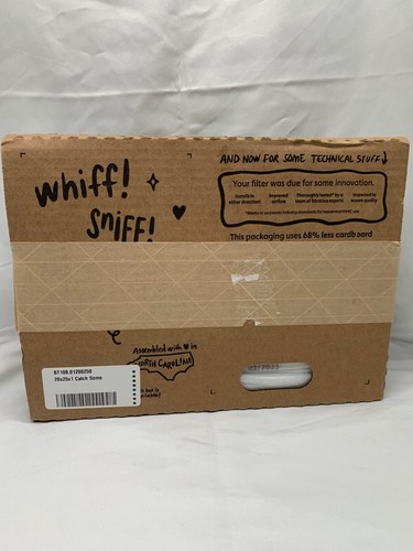 Second Nature Air Filters For HVAC System Size 20x25x1 NIB | eBay