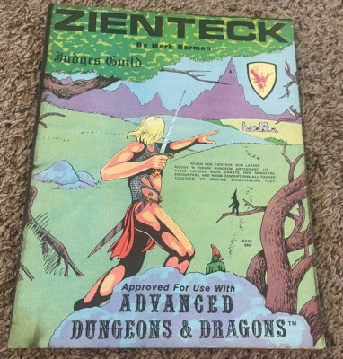 1981 Judges Guild ZIENTECK Adventure Module By Mark Harmon AD&D 1st ...