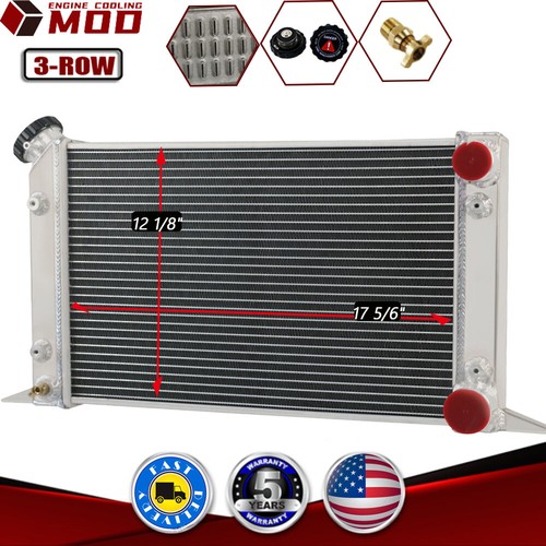 3 Rows Aluminum Radiator For VW Scirocco, Pro Stock Style 80104N 51965 ...