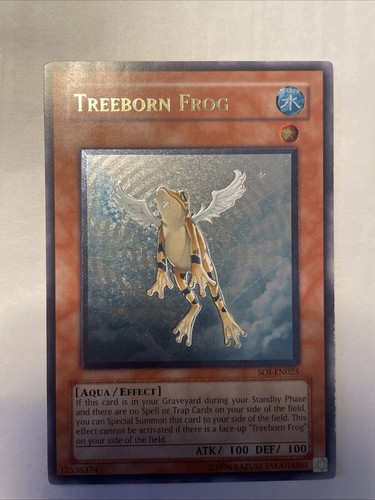Yugioh TREEBORN FROG Ultimate Rare SOI-EN025 LP | eBay