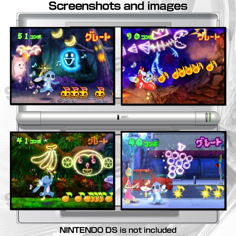 Disney Stitch Jam 2 Nintendo DS [VeryGood!] Japan Import Motto! Stitch ...
