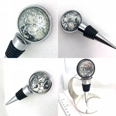 Handmade Hand painted Wine bottle stoppers unique gift ideas wearable ...