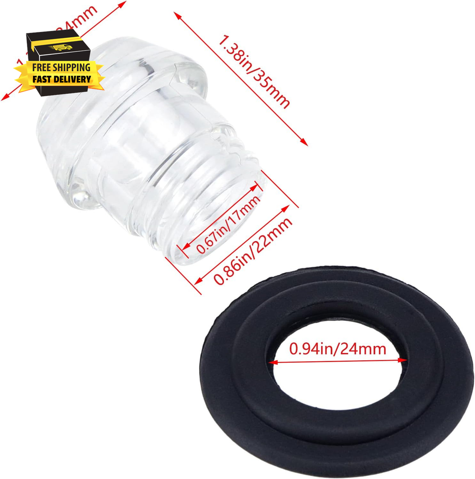 2Pcs Coffee Filter Knob Top Coffee Replacement Coffee Pot Top Plastic ...