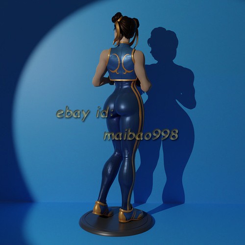 1/8 Scale Chun-Li 3D Print Garage Kit Figure Model Kit Unassemble ...