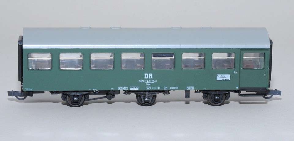 Piko 5/6520/010, Reisezugwagen (Reko), Bage, 2.Kl., DR, Ep.IV, H0, neu ...