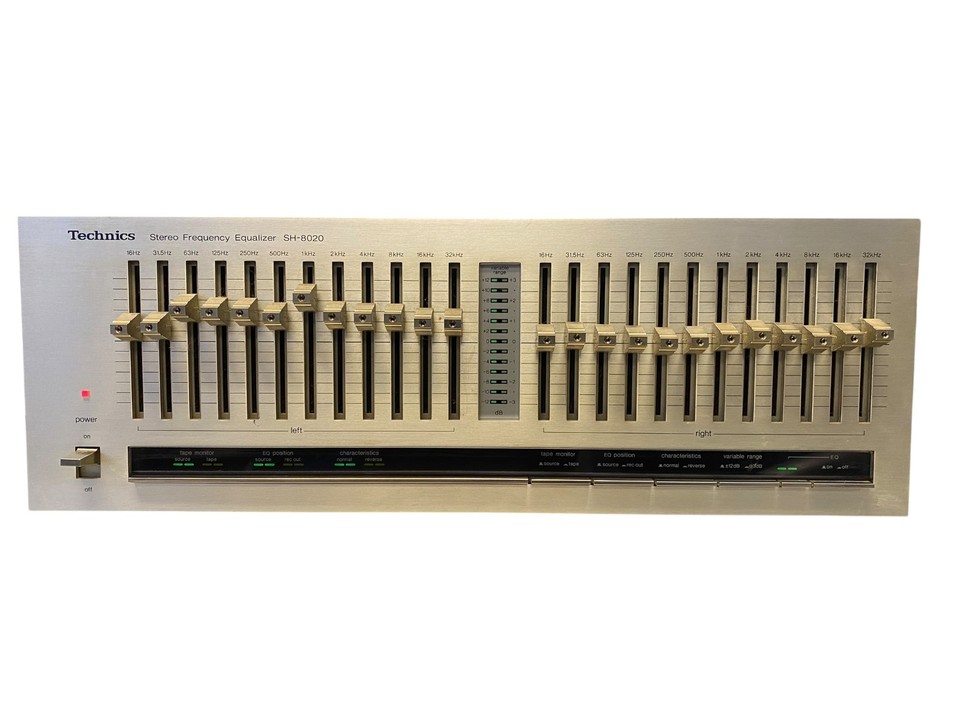 TECHNICS SH-8020 STEREO FREQUENCY EQUALIZER VINTAGE | eBay