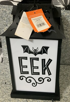 ⚡️Hyde & Eek Boutique Target Halloween Metal “Eek” Lantern | eBay