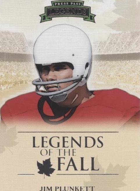 2011 Press Pass Legends - Legends of the Fall Jim Plunkett #LOF-4 for ...