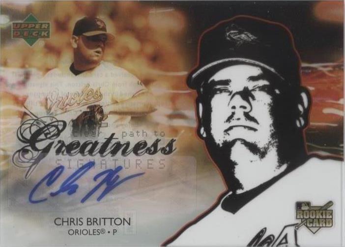 2006 Upper Deck Future Stars - Clear Path to Greatness Signatures Chris ...