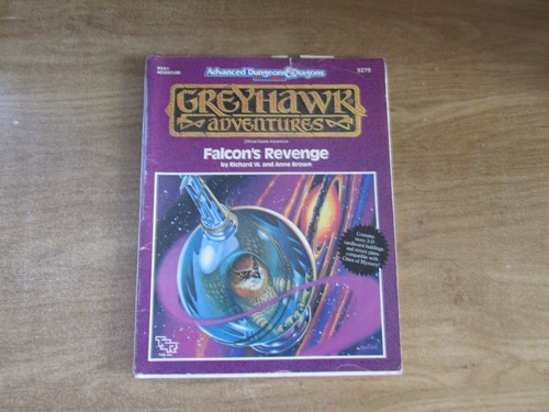 TSR RPGA GREYHAWK WGA1 FALCON REVENGE 9279 ADV DUNGEON DRAGON SB FAIR ...