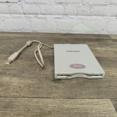 SAMSUNG Model SFD-321U Grey External USB Floppy Disk Drive FDD | eBay UK